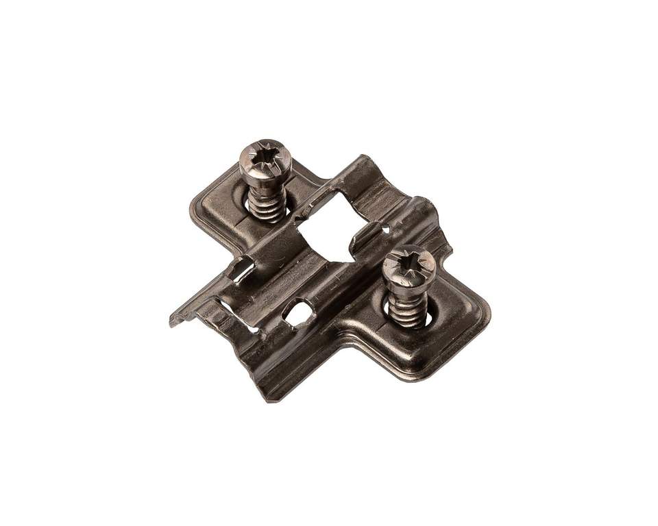 Планка монтажная для петель Alphalux Titan Clip On H 4 крестовая с предустановленными